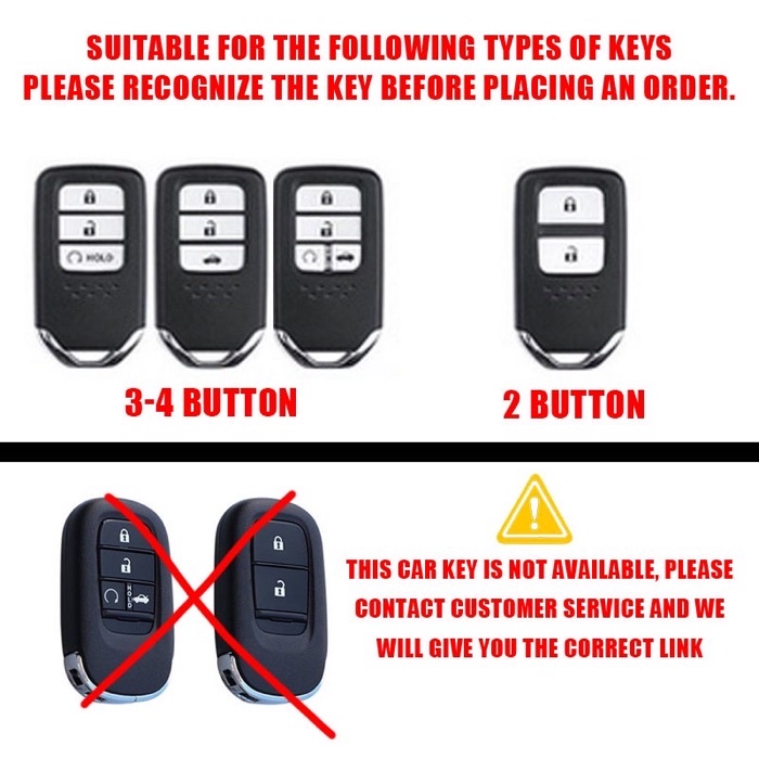 Honda CRV City Civic FC BRV Accord HRV Jazz Keyless Smart Entry Push ...