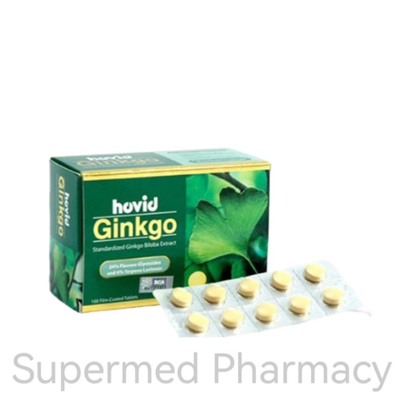 Hovid Ginkgo 40mg 10's (2000mg Ginkgo Biloba Leaves) | Shopee Malaysia