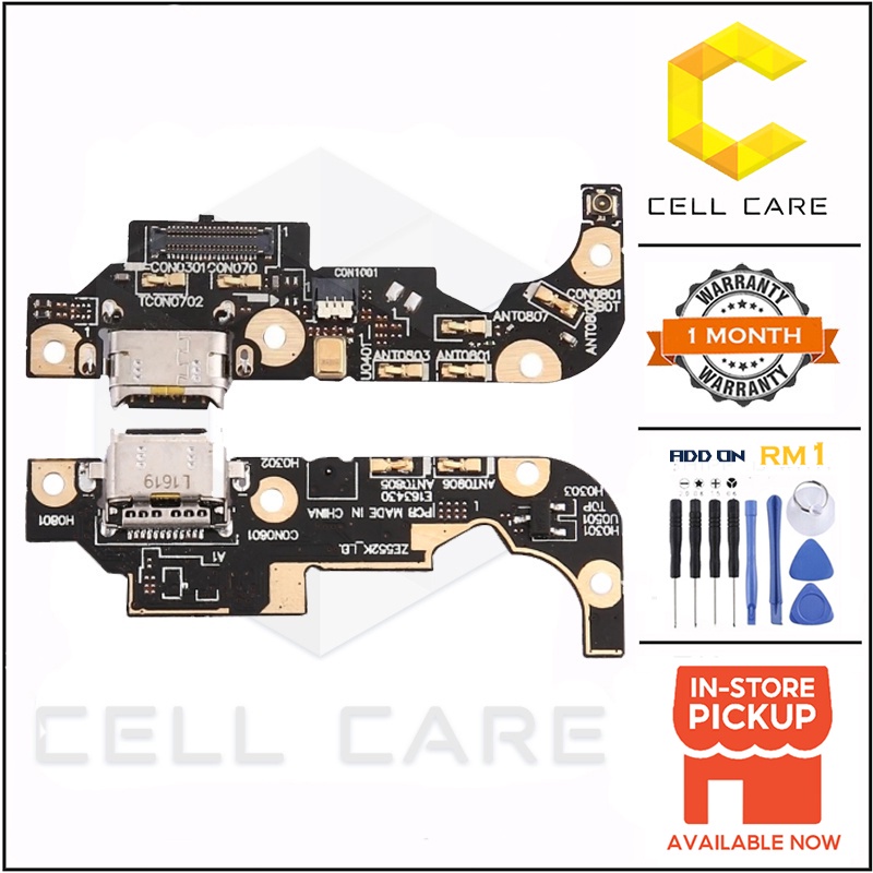 Charging Board USB Port Flex Cable Ribbon Compatible For ASUS ZENFONE 3 ...