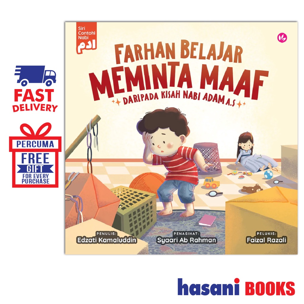 Hasani Iman Farhan Belajar Meminta Maaf Daripada Kisah Nabi Adam AS ...