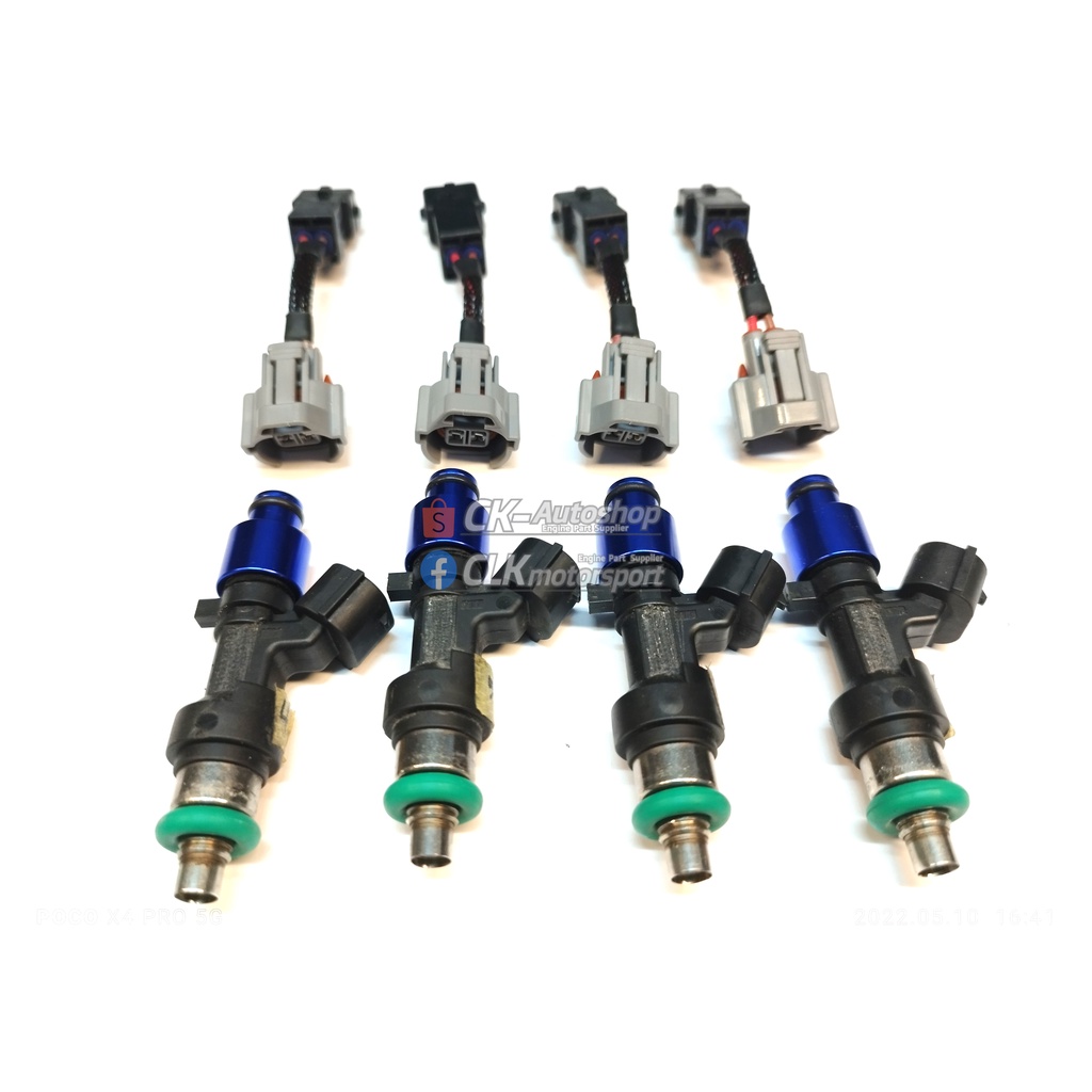 Flow matched Bosch 280cc 18 holes Injector with adaptor & Plug n Play ...