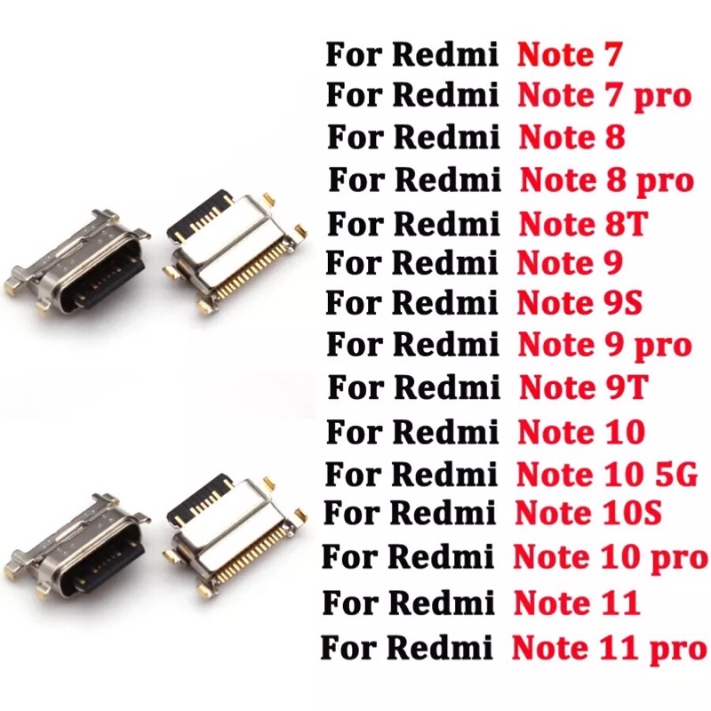 KRCB New For Xiaomi Redmi Note 11 10 10S 9 9S 9T 8 8T 7 Pro 4G 5G Type ...