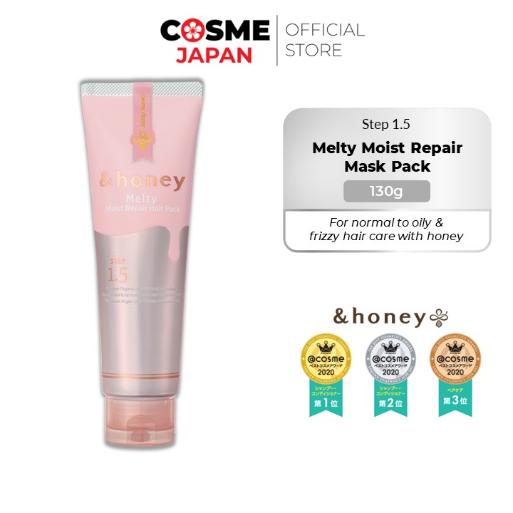 &honey Melty Moist Repair Hair Pack (130g) | Shopee Malaysia