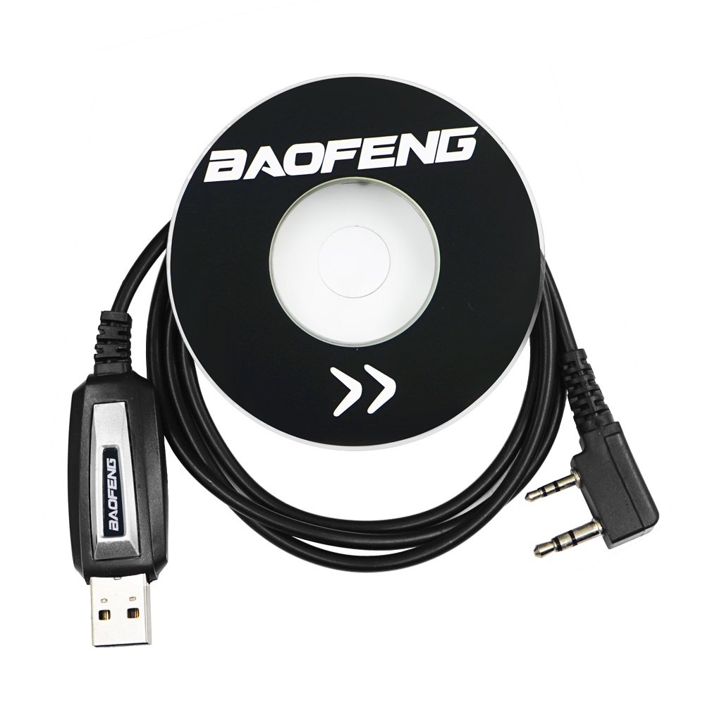 Baofeng USB Programming Cable With Driver CD For UV-5RE UV-5R Pofung UV ...
