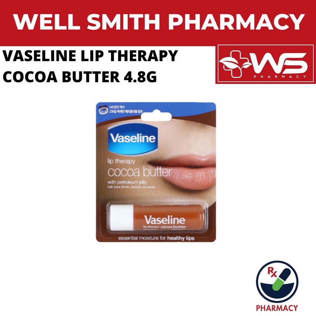 VASELINE LIP THERAPY COCOA BUTTER/ORIGINAL 4.8G | Shopee Malaysia