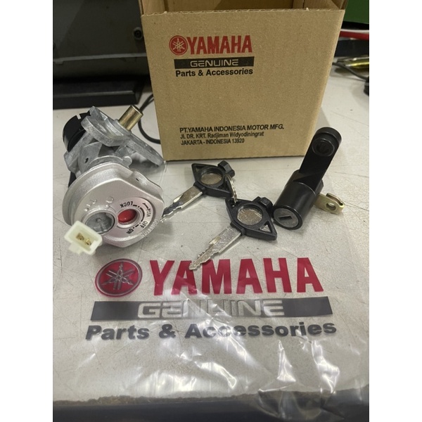Yamaha EGO S EGOS Main Switch set Assy Key Set Kunci Key ON/OFF main ...