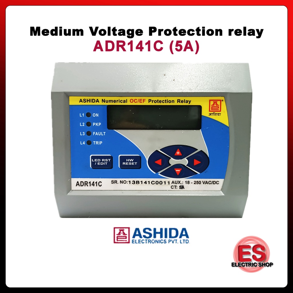 Ashida Over Current /Earth Fault Protection Relay / Supervisory Relay ...