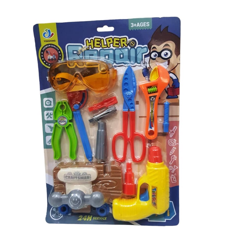 🔥READY STOCK🔥KIDS PRETEND PLAY CAR MECHANIC TOOL SET TOYS / HELPER ...
