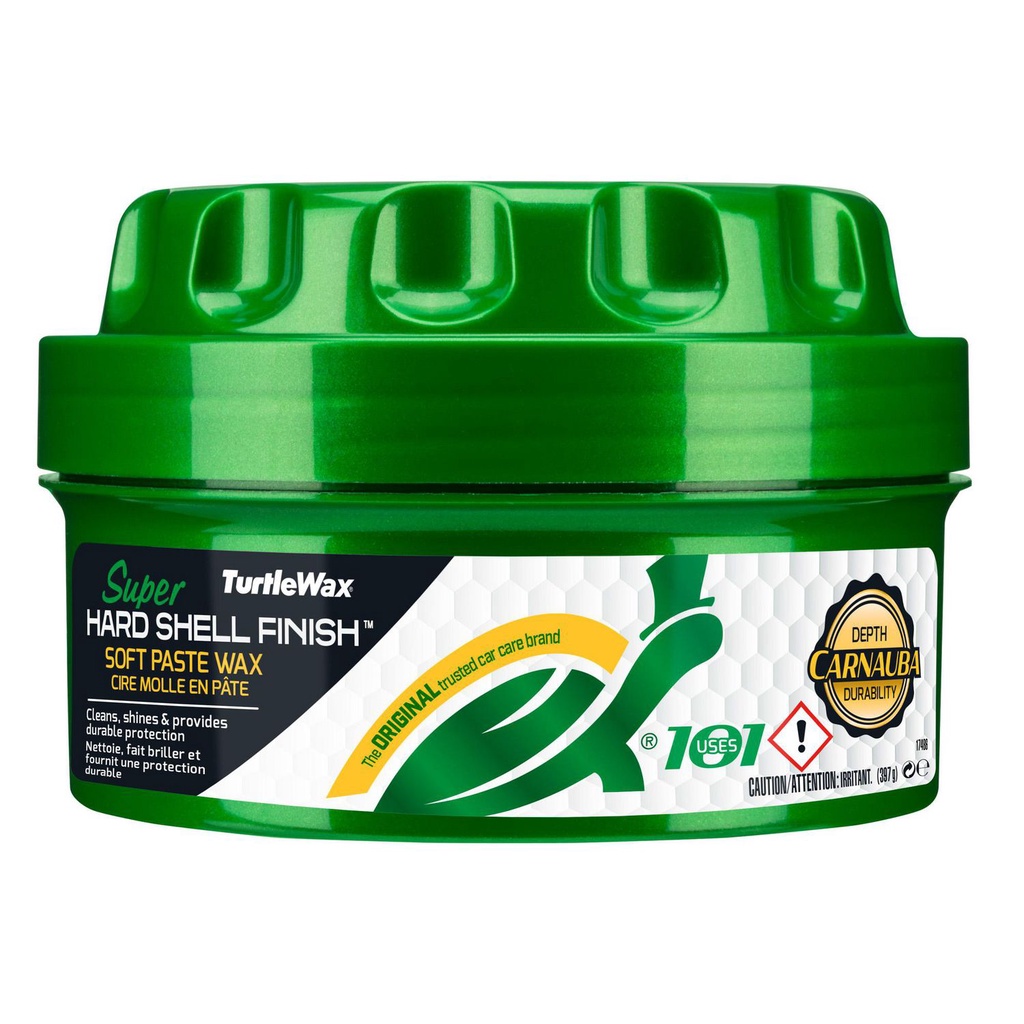 🇺🇸 TURTLEWAX Turtle Wax Hard Shell Finish Soft Paste Wax - 269g ...