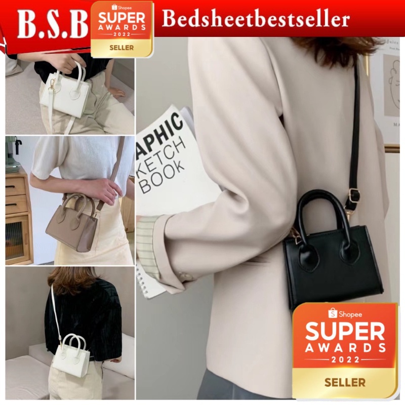 B.S.B TOP HANDLE HANDBAG terkini mini CROSSBODY WOMEN BAG retro BEG ...