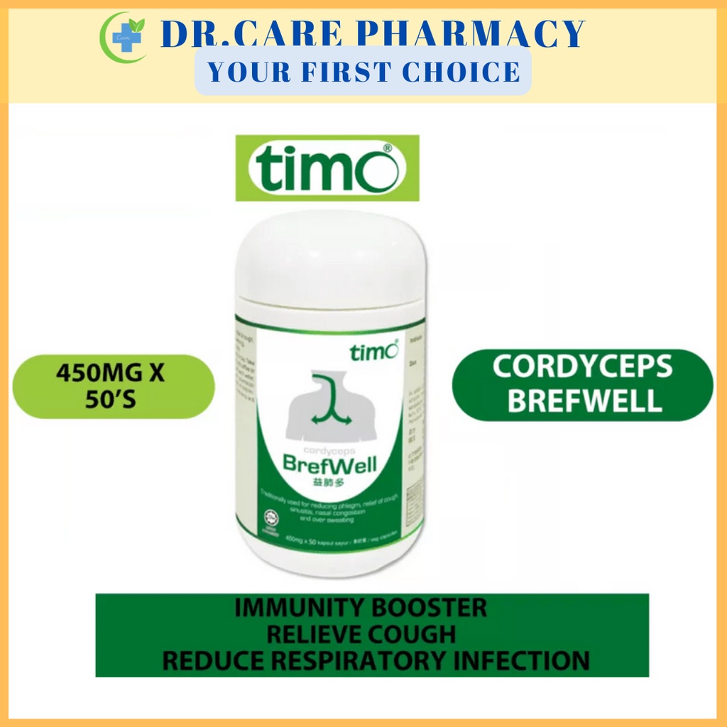 Timo Cordyceps Brefwell (50 Capsules) | Shopee Malaysia
