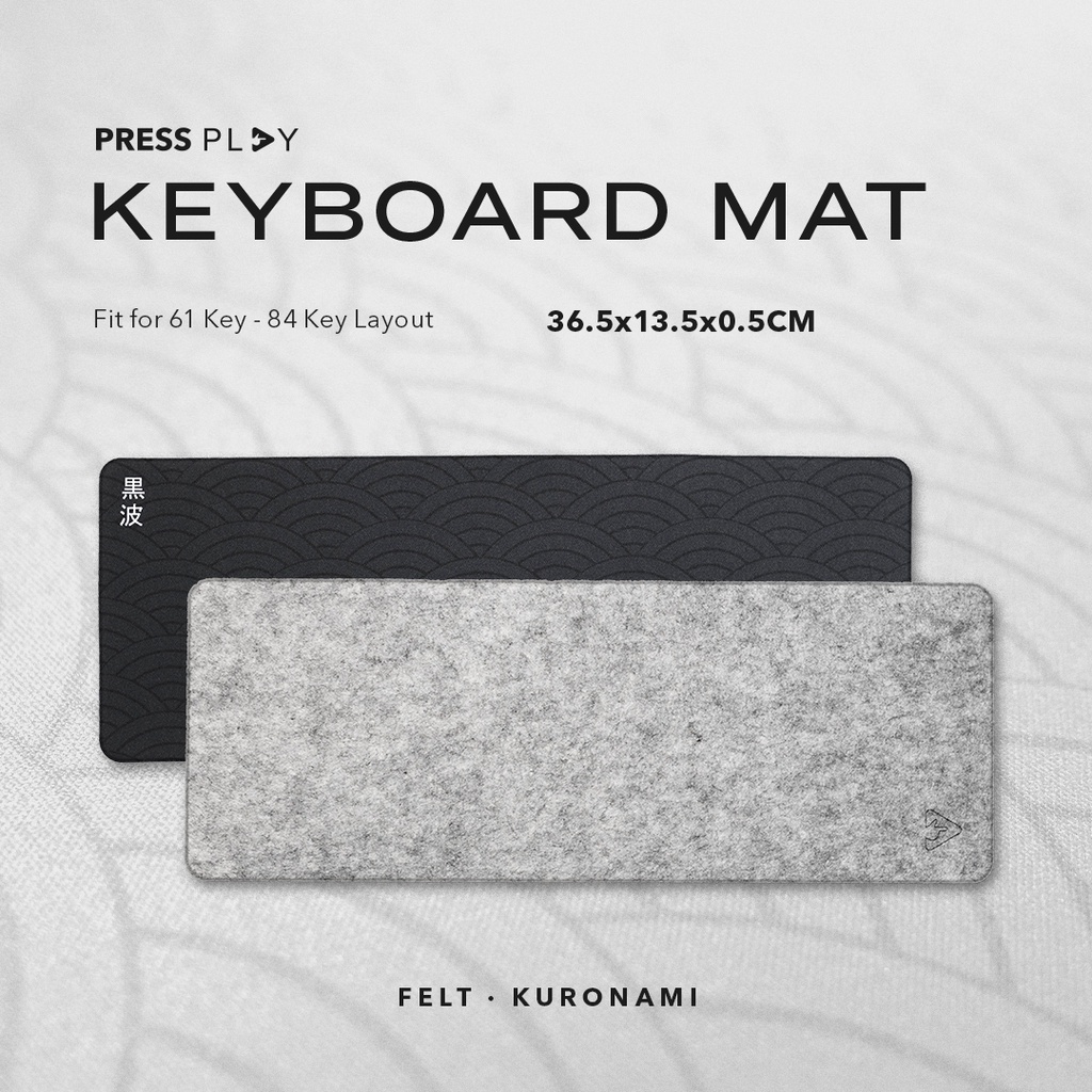Keyboard Mat Mini Deskmat by Press Play | Shopee Malaysia