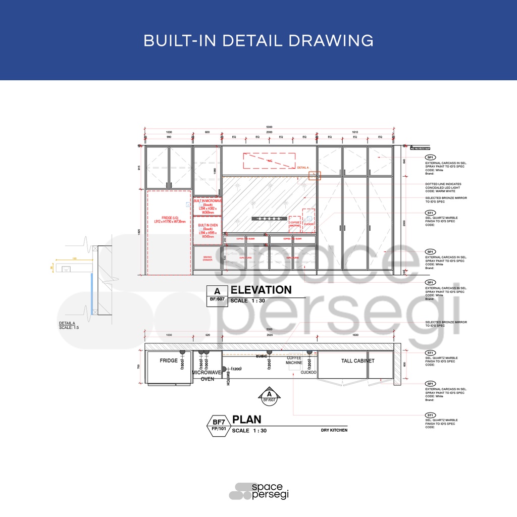 Built in cabinet Detail Drawing Interior design Ready for reno move in ...