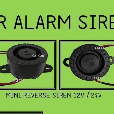 CAR ALARM SIREN - 1TONE SIREN / 6TONE SIREN / MINI REVERSE / NP 120 ...