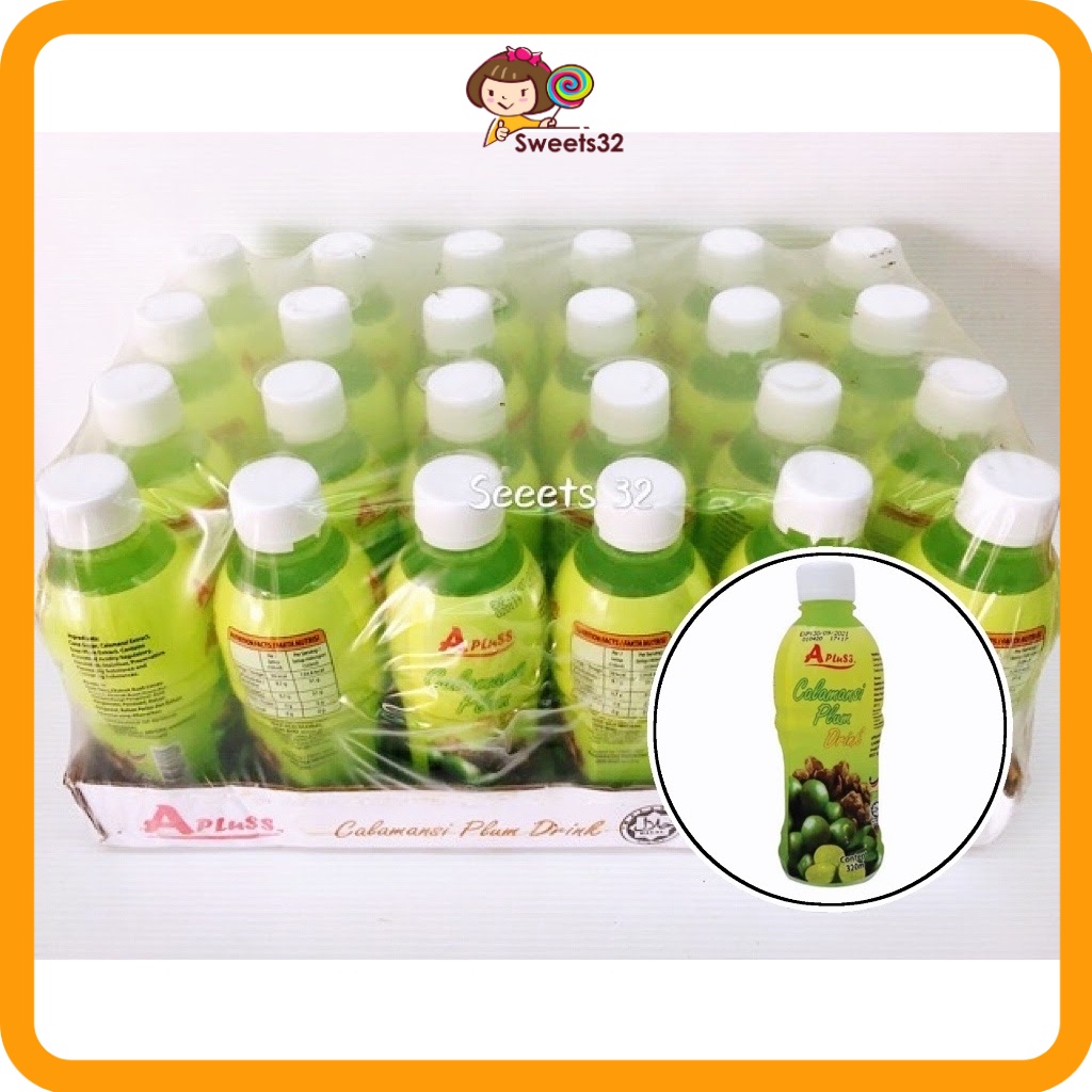 Air Asam Boi Limau Apluss Calamansi Plum Drink 320ml X 24bottles (maximum 1 carton per order ...