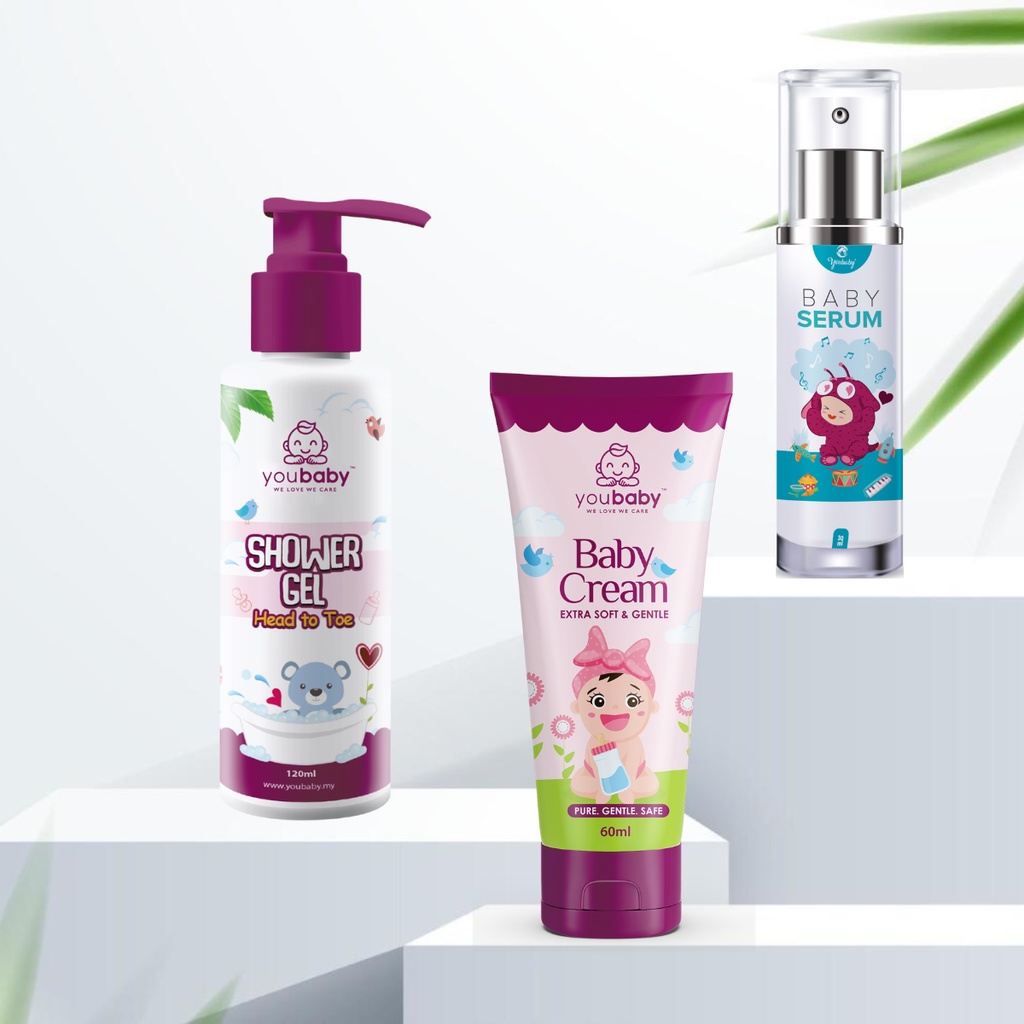 YOUBABY Baby Cream Free Gift Krim AntiI Batuk Kahak Selsema Ruam Kuning ...