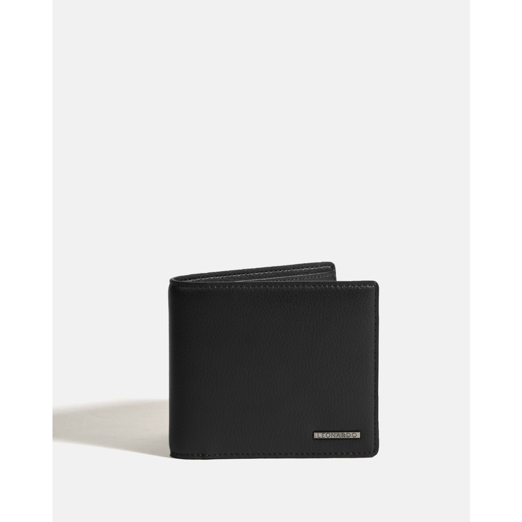 Men's Leather Double Wallet (2 Shapes) Leonardo - Audrey Wallet - High ...