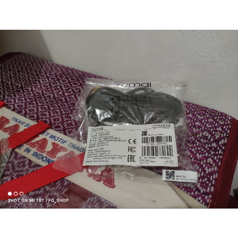 70mai Kit Dashcam 70mai Hardware Kit For Dash Cam Parking Monitor ...