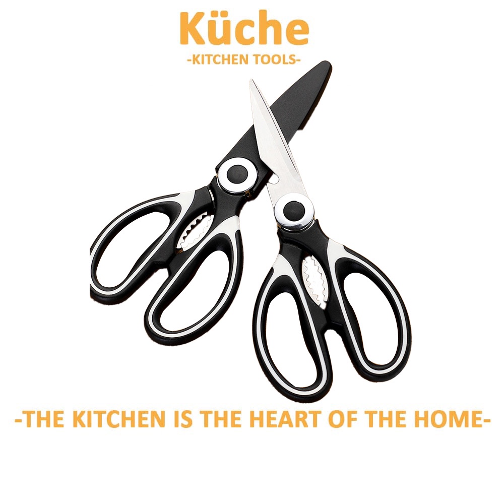 KUCHE Kitchen Scissors Shears Cutter Scissor Multipurpose Kitchen ...