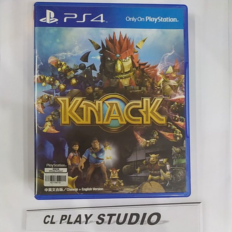 USED PS4 KNACK(ENGLISH) | Shopee Malaysia