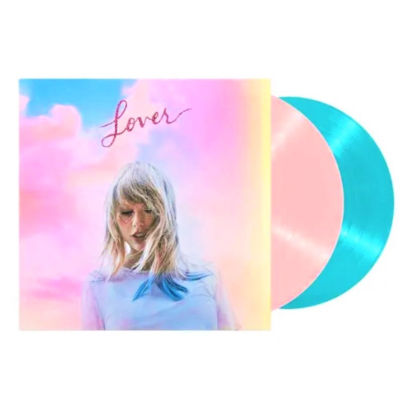 Taylor Swift - Lover ( 2 LP ) ( Includes 2 Coloured Vinyl LP ) | Shopee ...