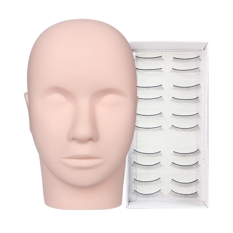 Professional Mannequin Training Head for Eyelash Extention and Makeup ...