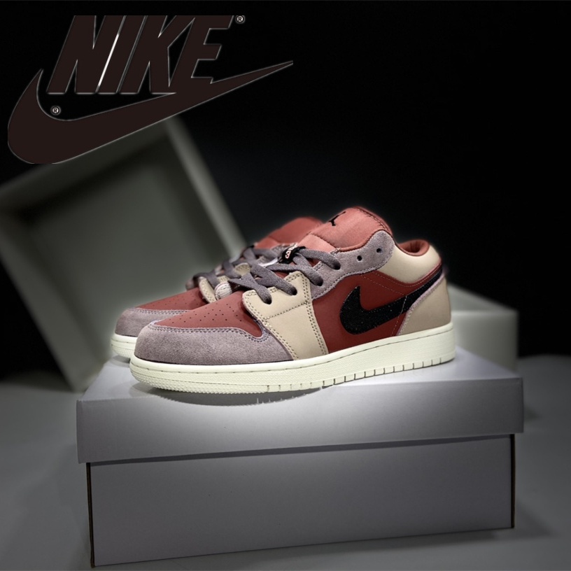 JD 1 Low “Canyon Rust” Low-cut retro culture basketball shoes | Shopee ...