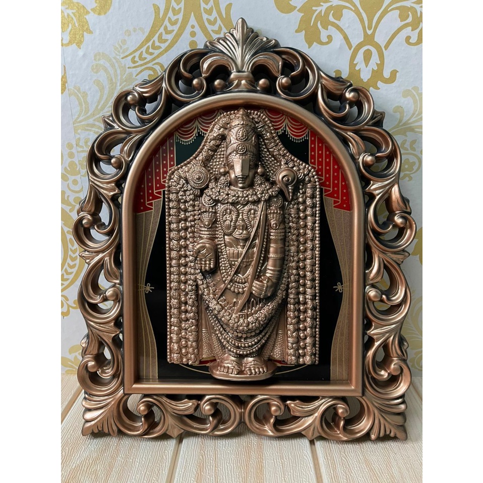 (FR22) Spiritual Photo Frame Tirupati Balaji/ Venkatachalapathi with ...