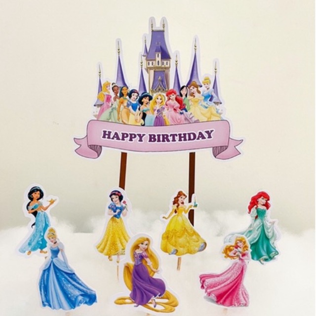 PRINCESS TOPPER 001 DISNEY PRINCESS CAKE TOPPER 001 PRINCESS CAKE ...
