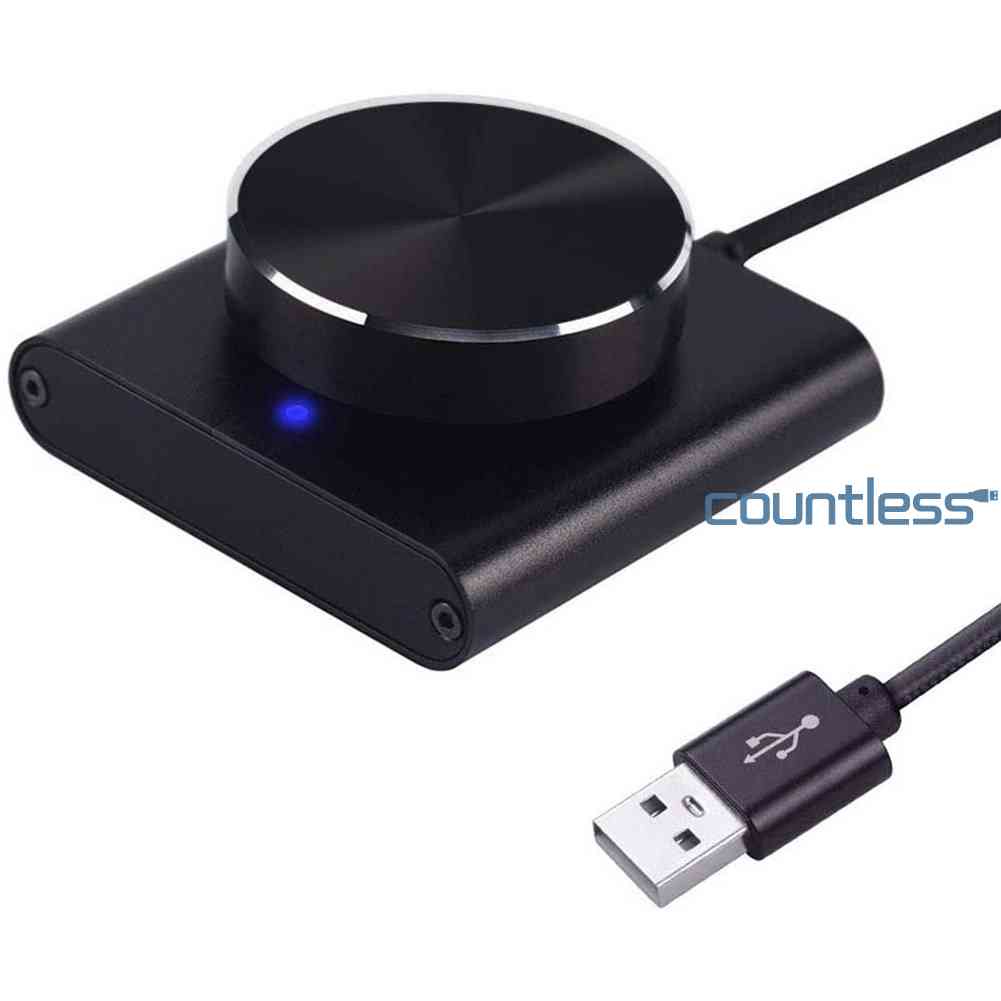 USB Computer Volume Controller PC Speaker External Volume Adjust Knob ...