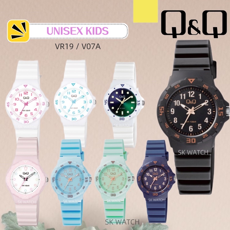 Original | Q&Q Kids Analog Watch / Unisex Kids / VR19 / V07A | Shopee Malaysia