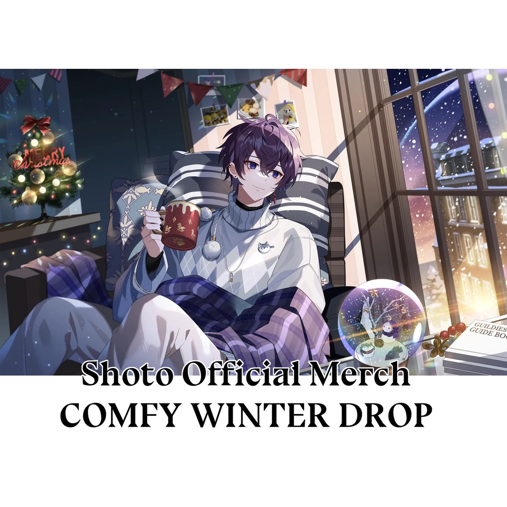 (Pre-o) Shoto Official Merch Comfy Winter Drop Goods / Vtuber | Shopee ...