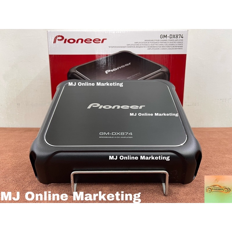 Pioneer GM-DX874 - 1200 Watts Max Hi-Res Audio Class-FD 4-Channel ...