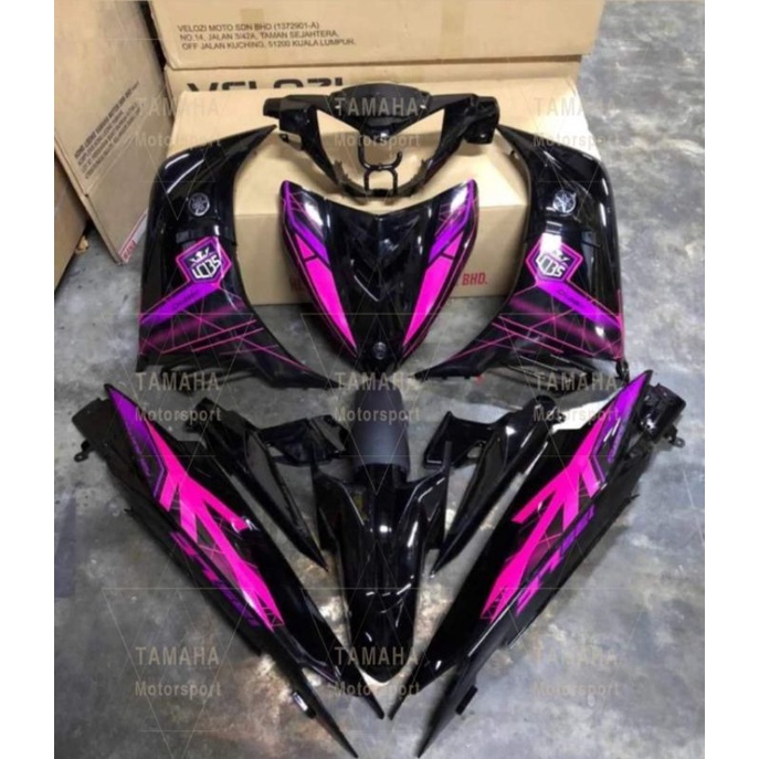 Yamaha Lc135 V1 V4 V5 V6 V7 Malaysia version custom pink (y15 design ...