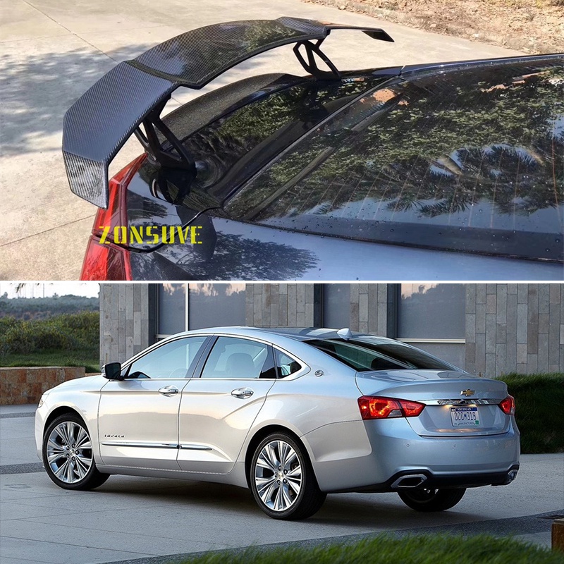 Use For Chevrolet Impala Spoiler Rear Wing Body Kit Accessories ABS ...