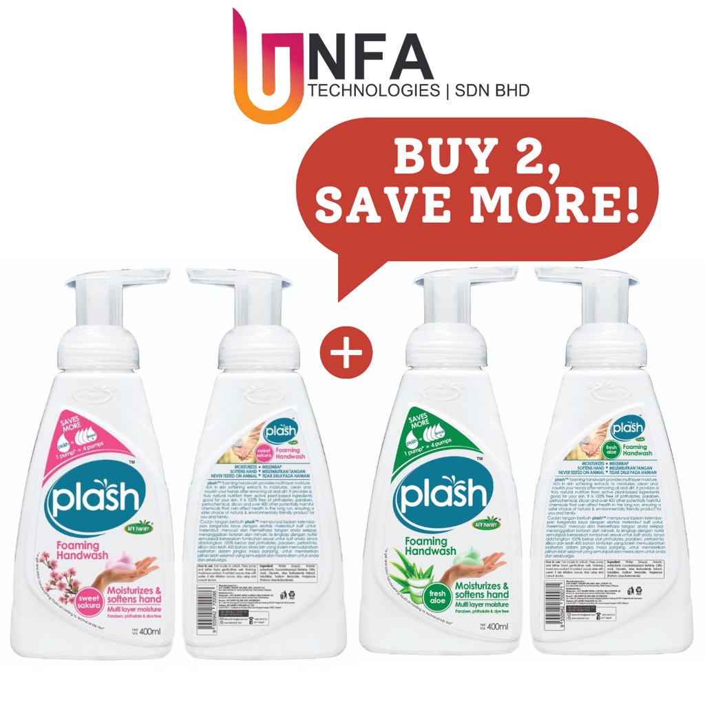 [SUPER DEAL] PLASH Foaming Handwashing Liquid by AFY HANIFF (Sweet ...