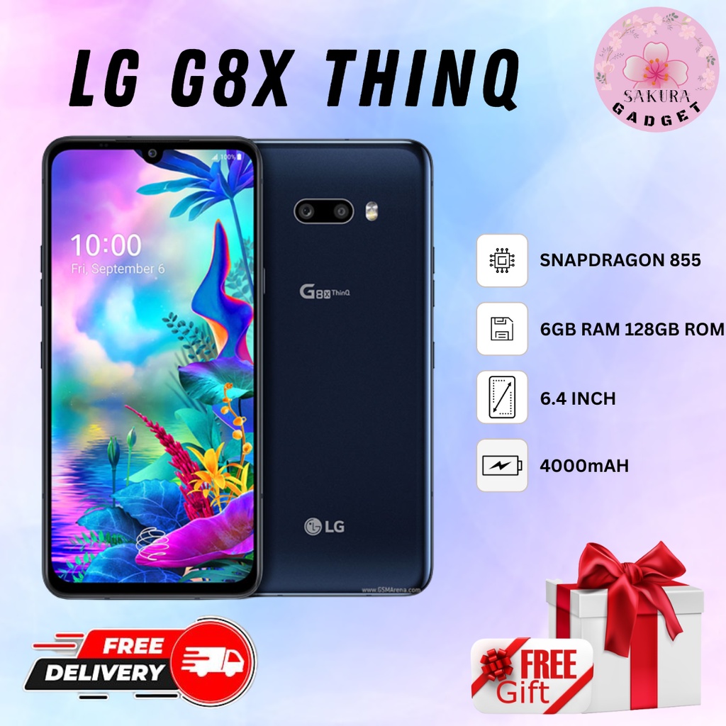 ORIGINAL LG G8X THINQ | 6GB+128GB | Snapdragon 855 | Used Ready Stock Malaysia | Shopee Malaysia