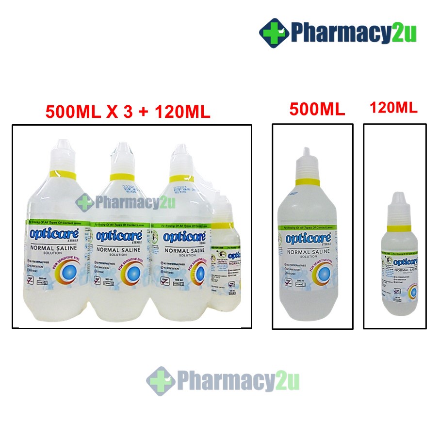 OPTICARE TRAVEL PACK MULTIMATE 60MLX2+NORMAL SALINE 80ML+LENS CASES 1 ...