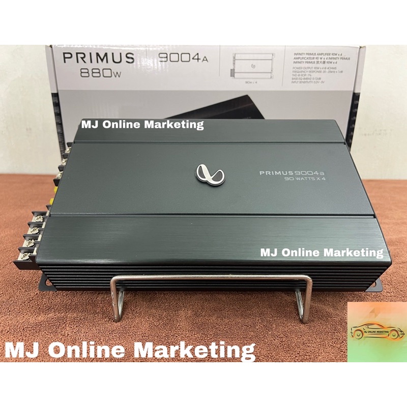 Infinity Primus 9004A 4 Channel High Power Class D Car Amplifier*100 ...