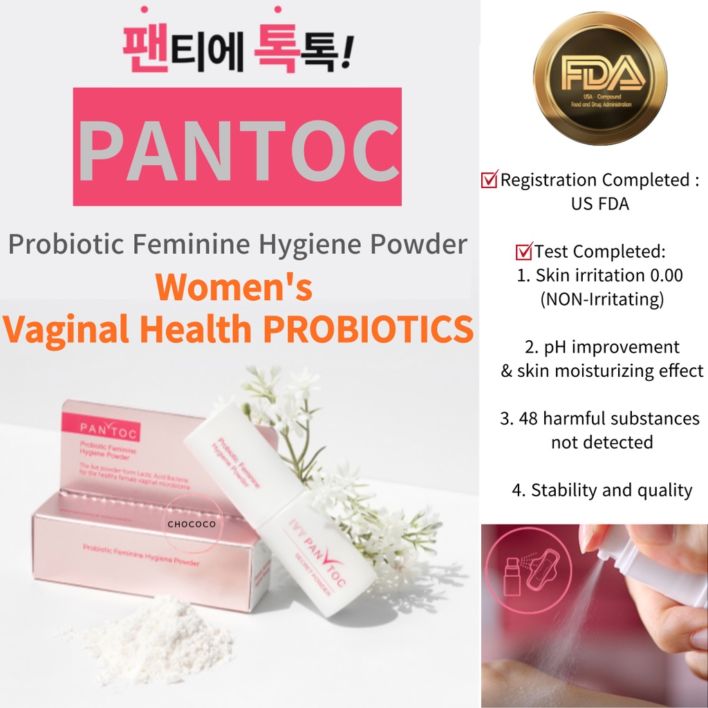 [Korea]🇰🇷 PANTOC Probiotic Feminine Hygene Powder Vaginal health ...