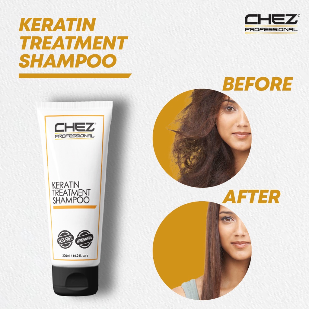 [HQ] Chez Professional Keratin Treatment Shampoo ( Shampoo rawatan ...
