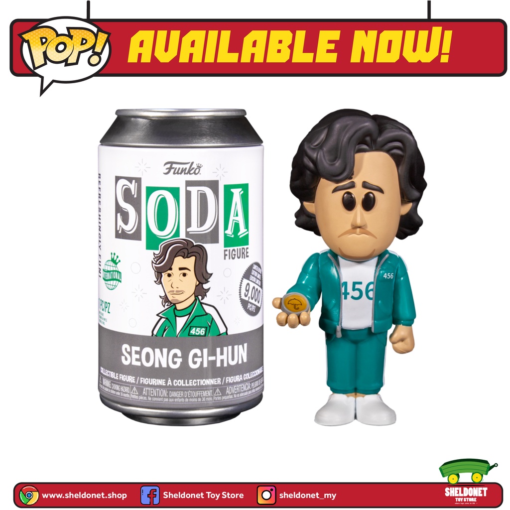Funko Vinyl Soda: Squid Game - Seong Gi-Hun [Exclusive] | Shopee Malaysia
