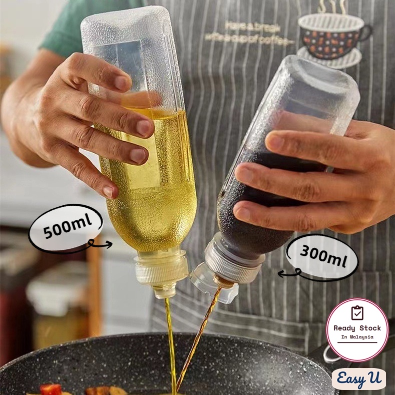 Kitchen PP5 Squeeze Oil Bottle Oil Control Bottle Oil Sprayer No Oil ...