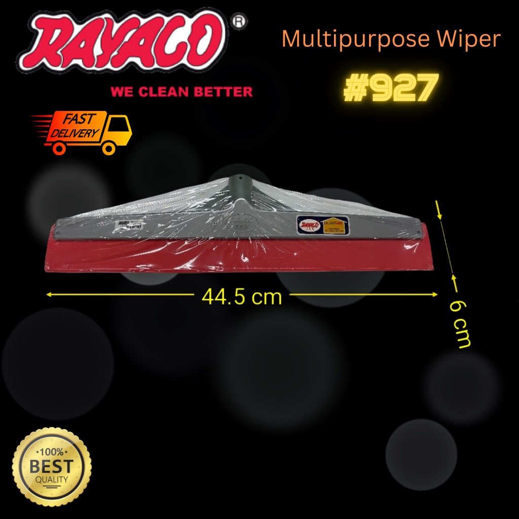 RAYACO Rubber Floor Wiper / Rubber Wiper Scraper / Floor Wiper ...