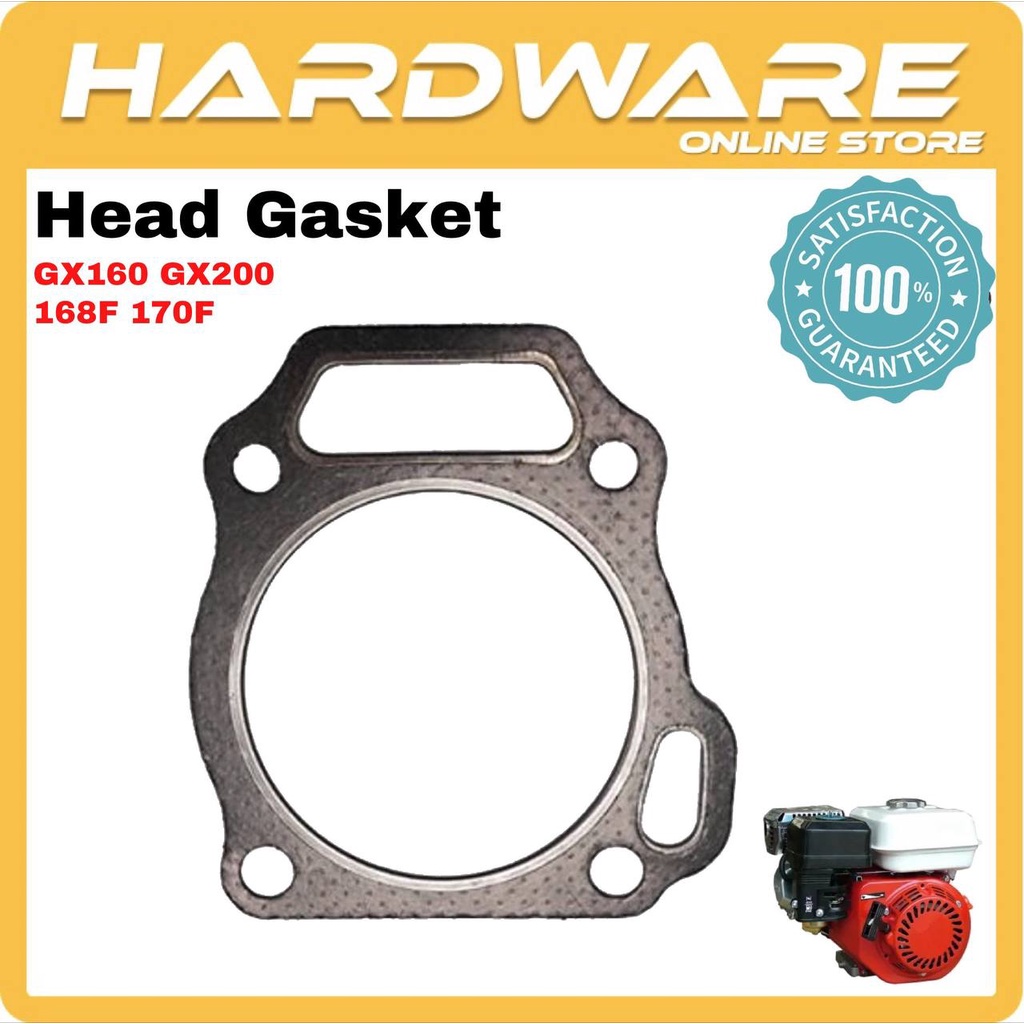 Head Gasket Honda GX160 5.5hp 6.5hp 7.0hp GX168 Engine Pump Koshi Ousen ...