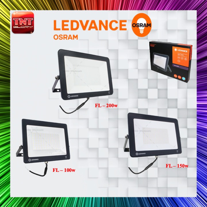 OSRAM LEDVANCE LED ECO Floodlight 100w, 150w, 200w/6500K LED Spotlight Outdoor Flood Light ...