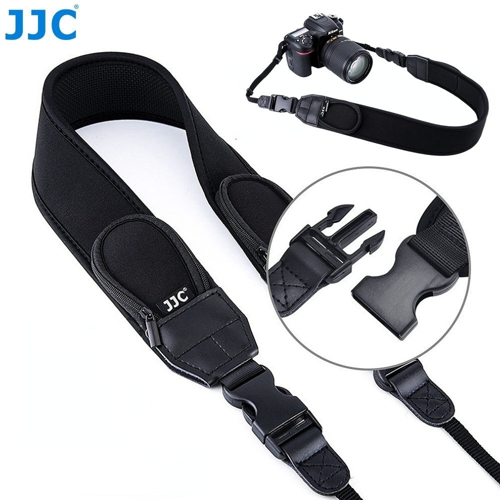JJC Soft Neoprene Camera Neck Strap Quick Release Shoulder Strap Sling For Canon Nikon Sony ...