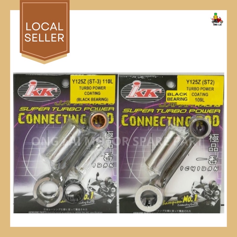 IKK YAMAHA Y125 RACING CON CONNECTING ROD 110L STANDARD 109L PENDEK ...