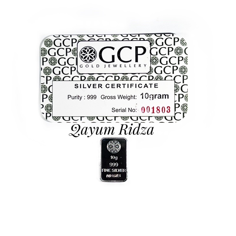 10g / 20g Silver Bar GCP (Stop Production) | Shopee Malaysia