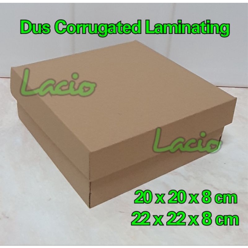 20 x 20 x 8 cm Cake Box Catering Marble Cake Box Corrugated eflute ...